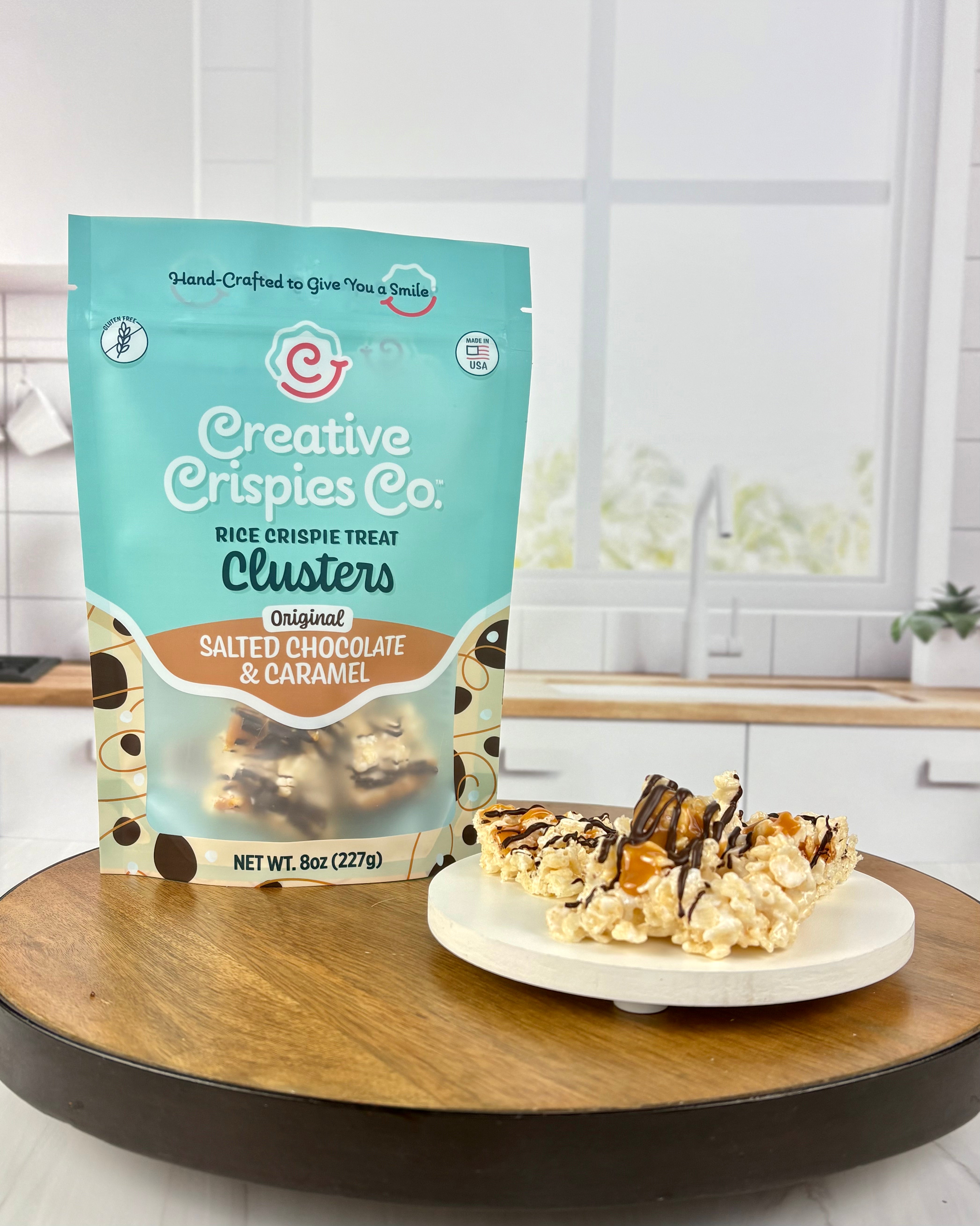 Clusters Original Dark Chocolate, Caramel & Sea Salt Crispie Mix ...
